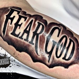 30 Best Fear God Tattoo Ideas - Read This First