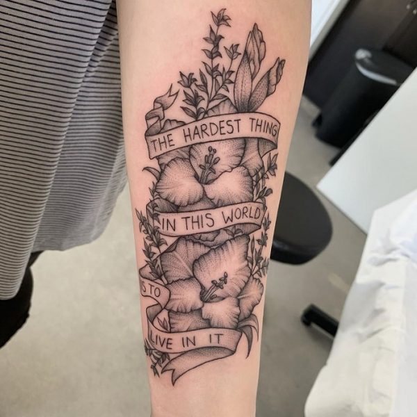 30 Best Gladiolus Tattoo Ideas - Read This First