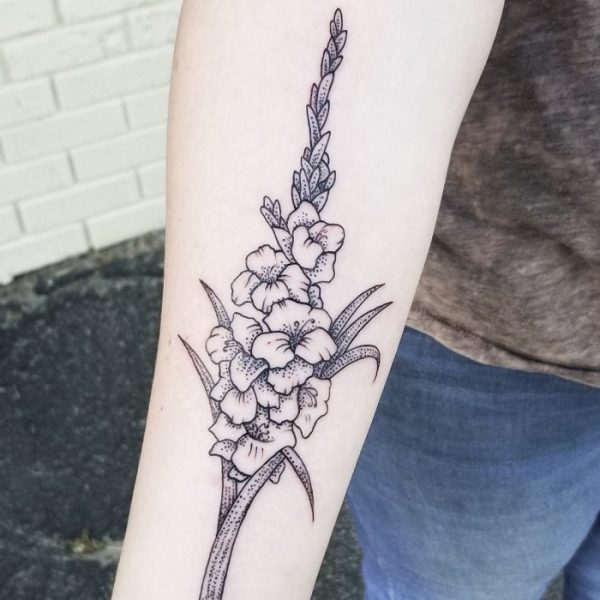 30 Best Gladiolus Tattoo Ideas - Read This First