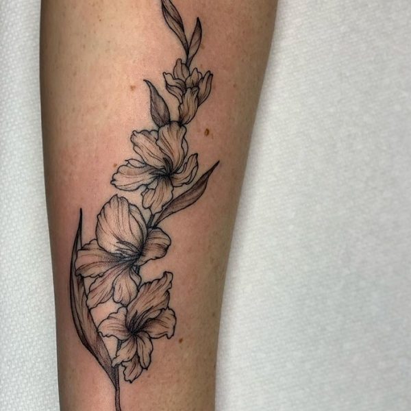 30 Best Gladiolus Tattoo Ideas - Read This First