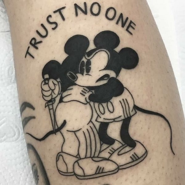 30 Best Trust No One Tattoo Ideas - Read This First