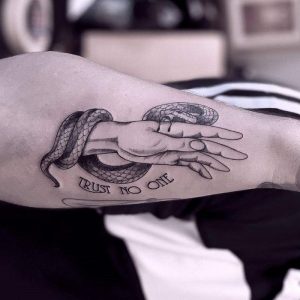 30 Best Trust No One Tattoo Ideas - Read This First