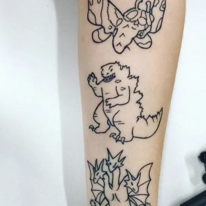 30 Best Godzilla Tattoo Ideas - Read This First