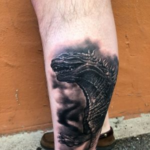 30 Best Godzilla Tattoo Ideas - Read This First