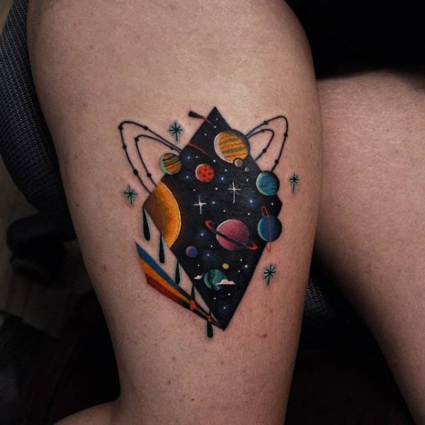 31 Best Solar System Tattoo Ideas - Read This First