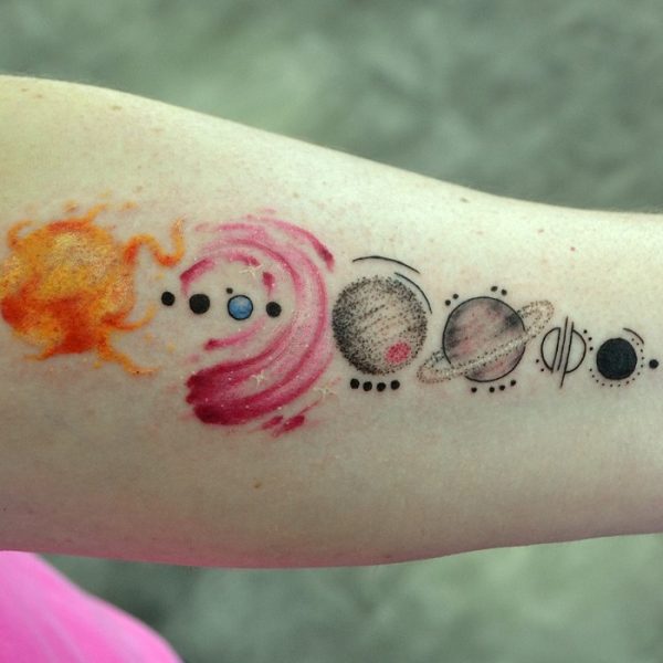 31 Best Solar System Tattoo Ideas - Read This First