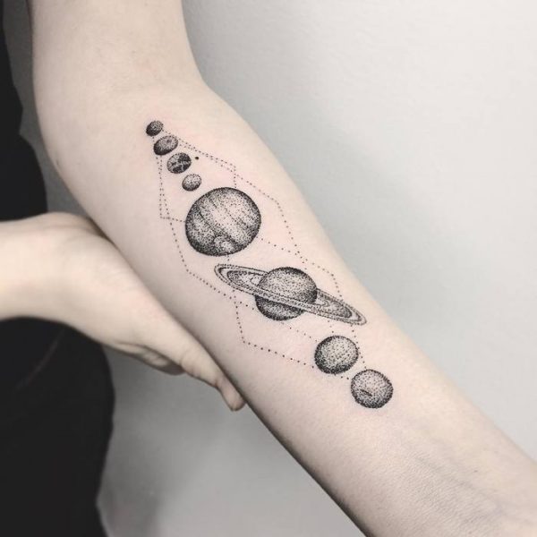 31 Best Solar System Tattoo Ideas - Read This First