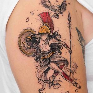 30 Best Athena Tattoo Ideas - Read This First