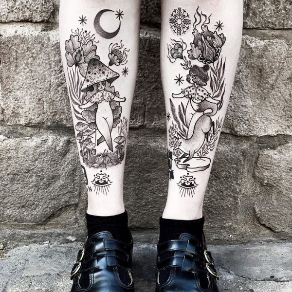 31 Best Shin Tattoo Ideas - Read This First