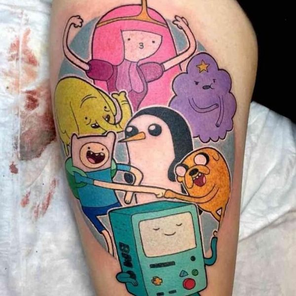 34 Best Adventure Time Tattoo Ideas - Read This First