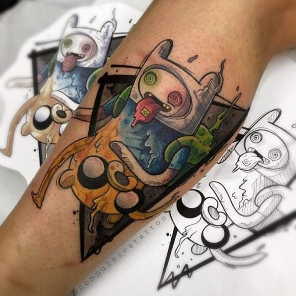 34 Best Adventure Time Tattoo Ideas - Read This First