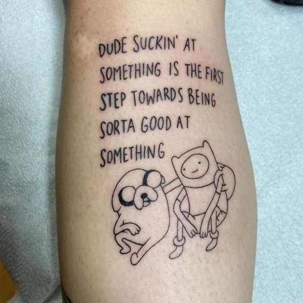 34 Best Adventure Time Tattoo Ideas - Read This First