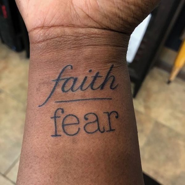 32 Best Faith Over Fear Tattoo Ideas - Read This First