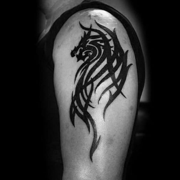 36 Best Tribal Dragon Tattoo Ideas - Read This First