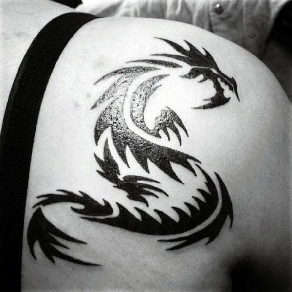 36 Best Tribal Dragon Tattoo Ideas - Read This First