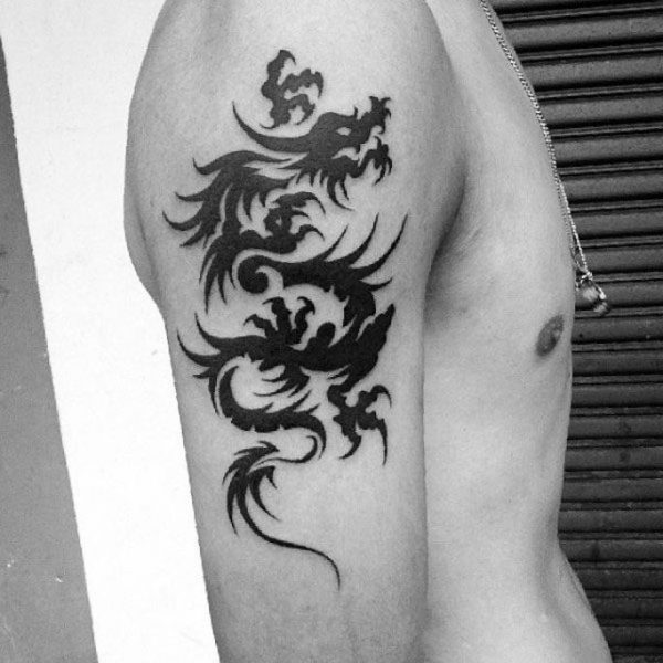 36 Best Tribal Dragon Tattoo Ideas - Read This First