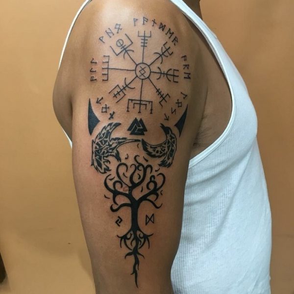 34 Best Vegvisir Tattoo Ideas - Read This First