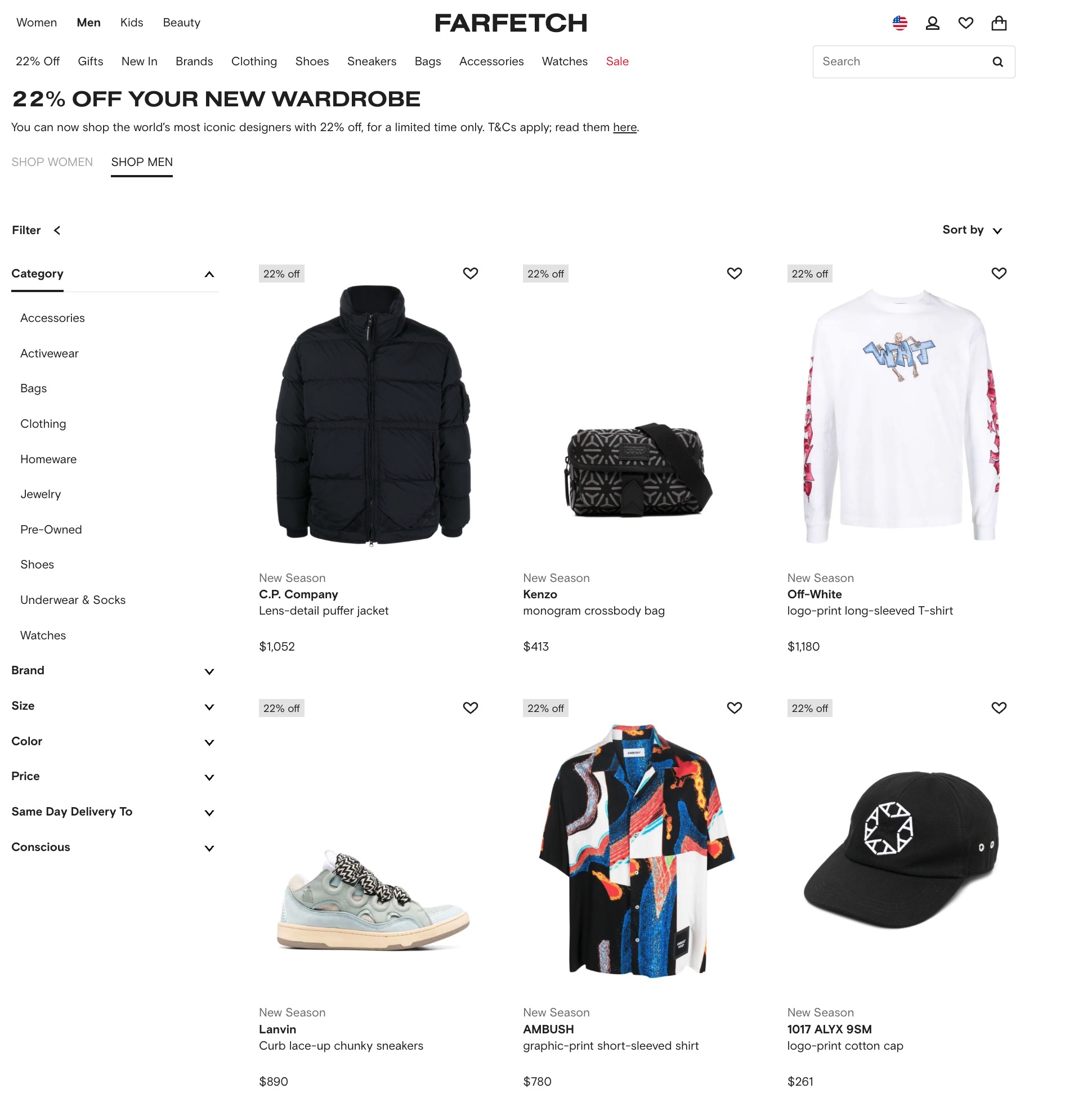FARFETCH Pre-Sale (Single's Day) - Get 22% Off - Read This First