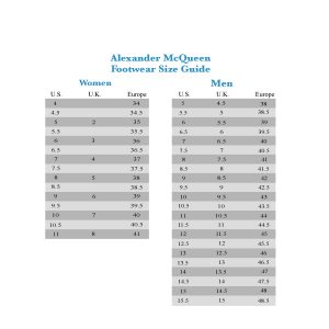 Alexander McQueen Sizing: A Comprehensive Guide for Finding Your ...